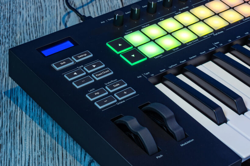 What are MIDI controllers (keyboards) and what do they do